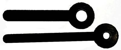 Buy Black Push-On Stick Clock Hands with 1" Long Minute Hand Online