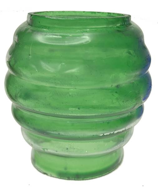 Buy Miniature Beehive Night Light Shade in Green Glass Reproduction Online