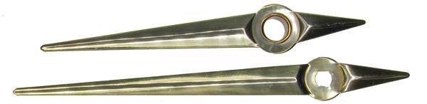 Buy Brass Finish Sword Hands with 2-1/2" Minute Hand-Oblong Online