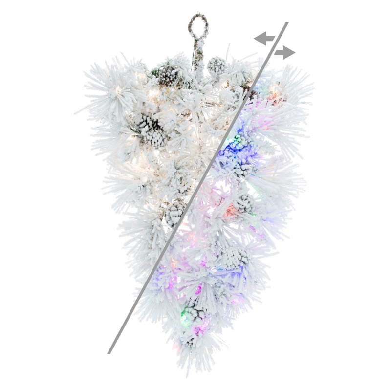 36" Flocked Mountain Tear Drop 5Mm 100Cc