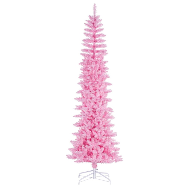 Buy 8.5' x 38" Pink Pencil Tree Online - 1363 Tips, Unlit, 10-Year Warranty