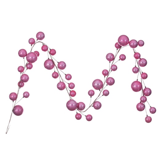 Buy 10' Pink Pearl Branch Ball Garland Online - Add Elegance to Your ...