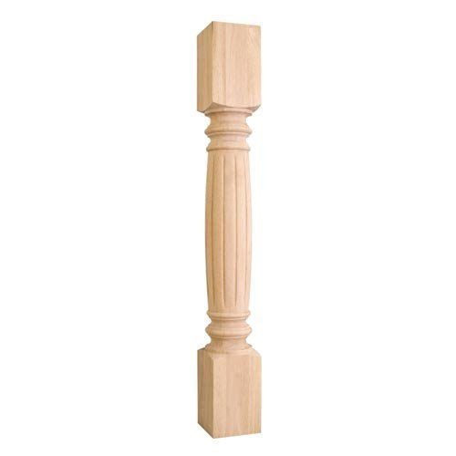 Buy Legacy Heritage Fluted Turned Wood Post Island Leg Online ...