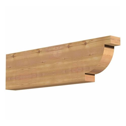 Restorers Rustic Alpine Rafter Tail - Unfinished Rustic Wood Decorative ...