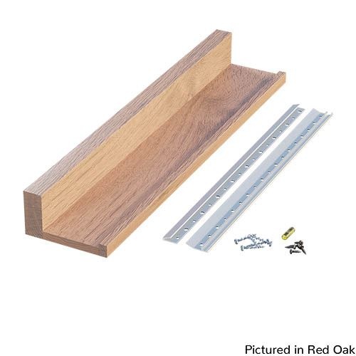 Designs of Distinction Wooden Slimline Channel Shelf - Customizable ...