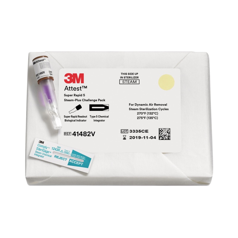 3M 41482V Attest Biological Indicators & Test Packs